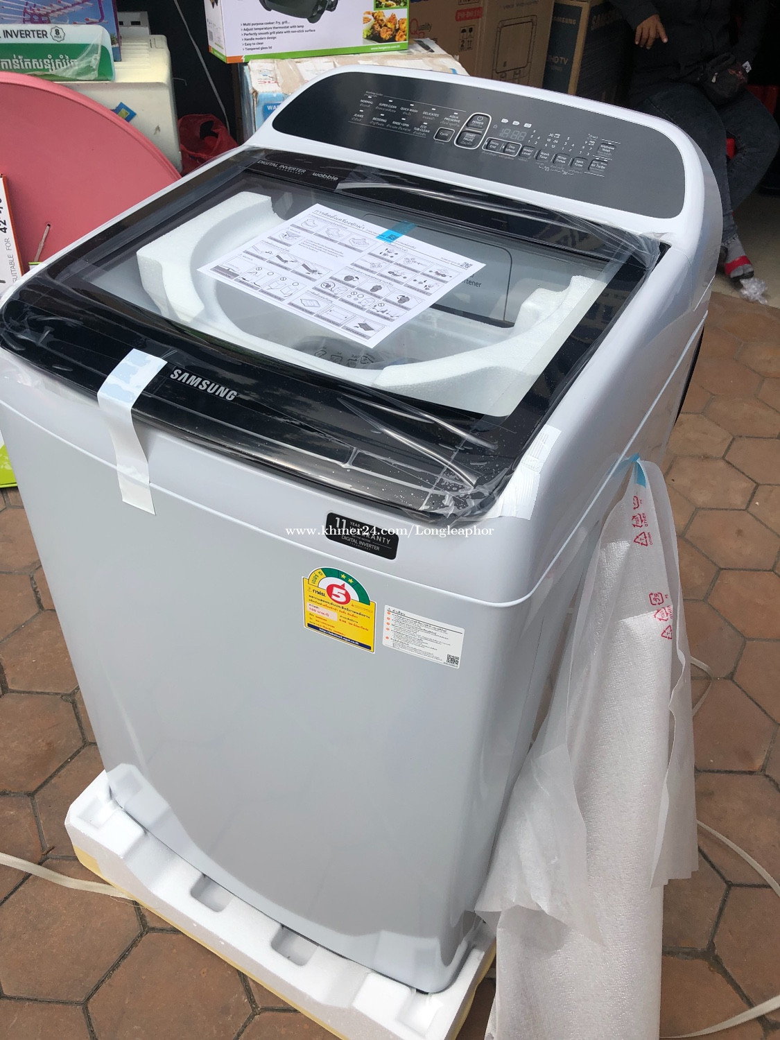 Samsung 12kg WA12T5260BY Washing Machine Top Load Samsung 12kg WA12T5260BY Washing Machine Top Load