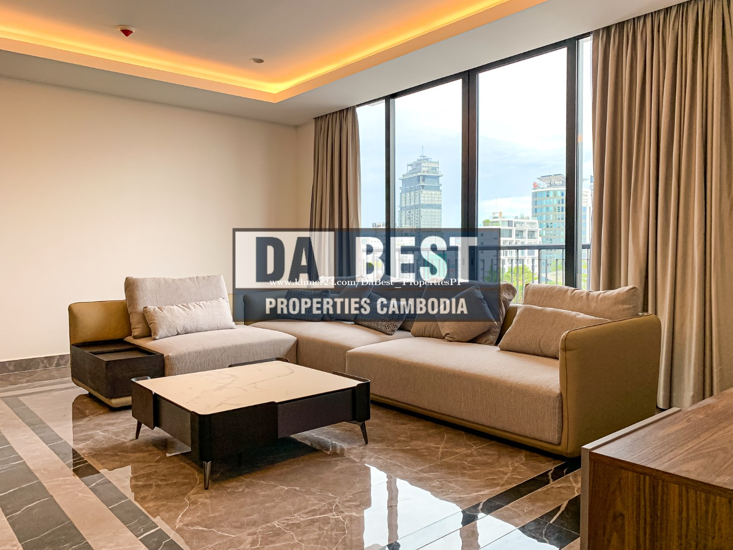DABEST PROPERTIES: 3 Bedroom Apartment for Rent in Phnom Penh-BKK1 ...