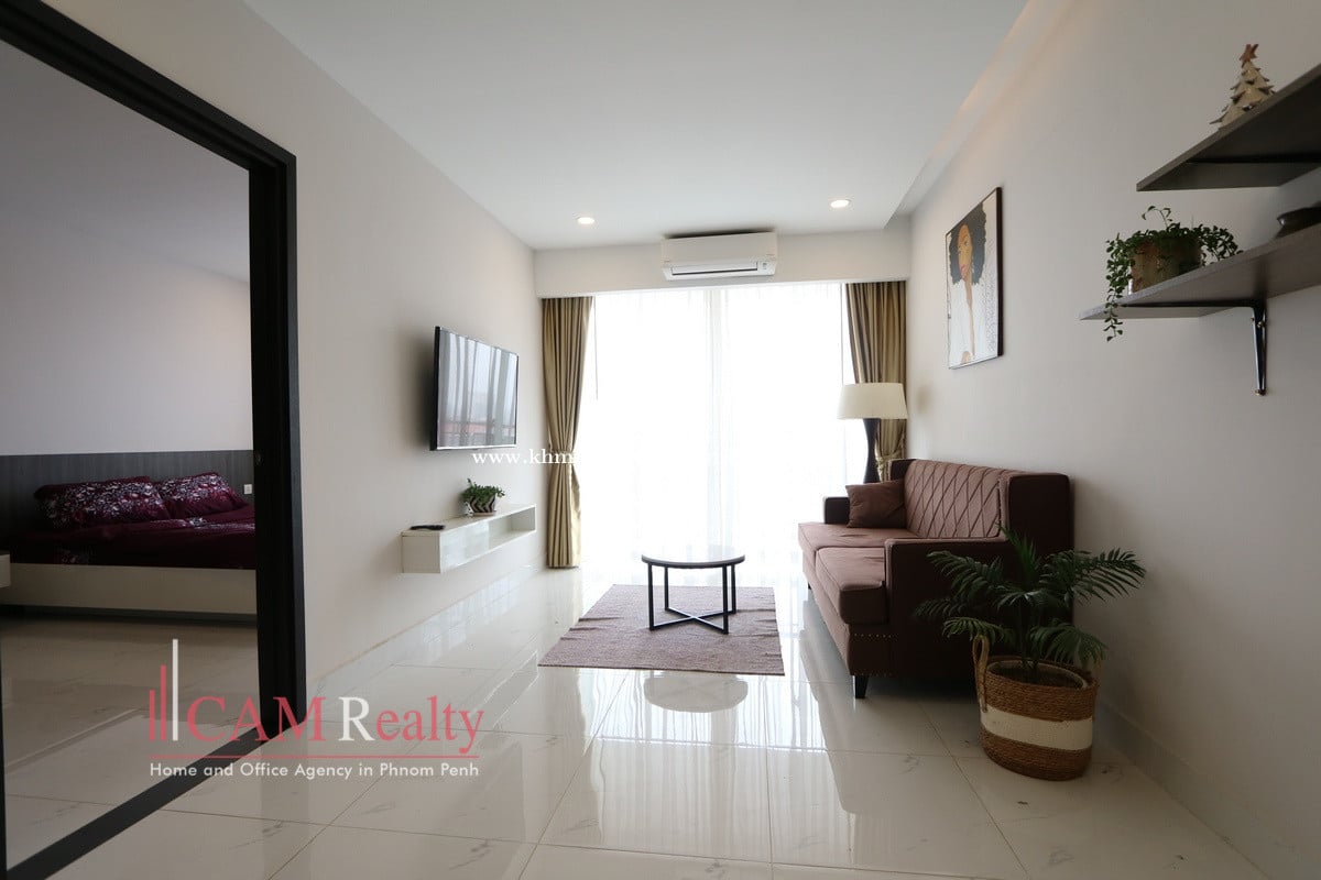 【日本語もOk】AUPP area | Modern style 1 bedroom condominium for rent | Pool ...