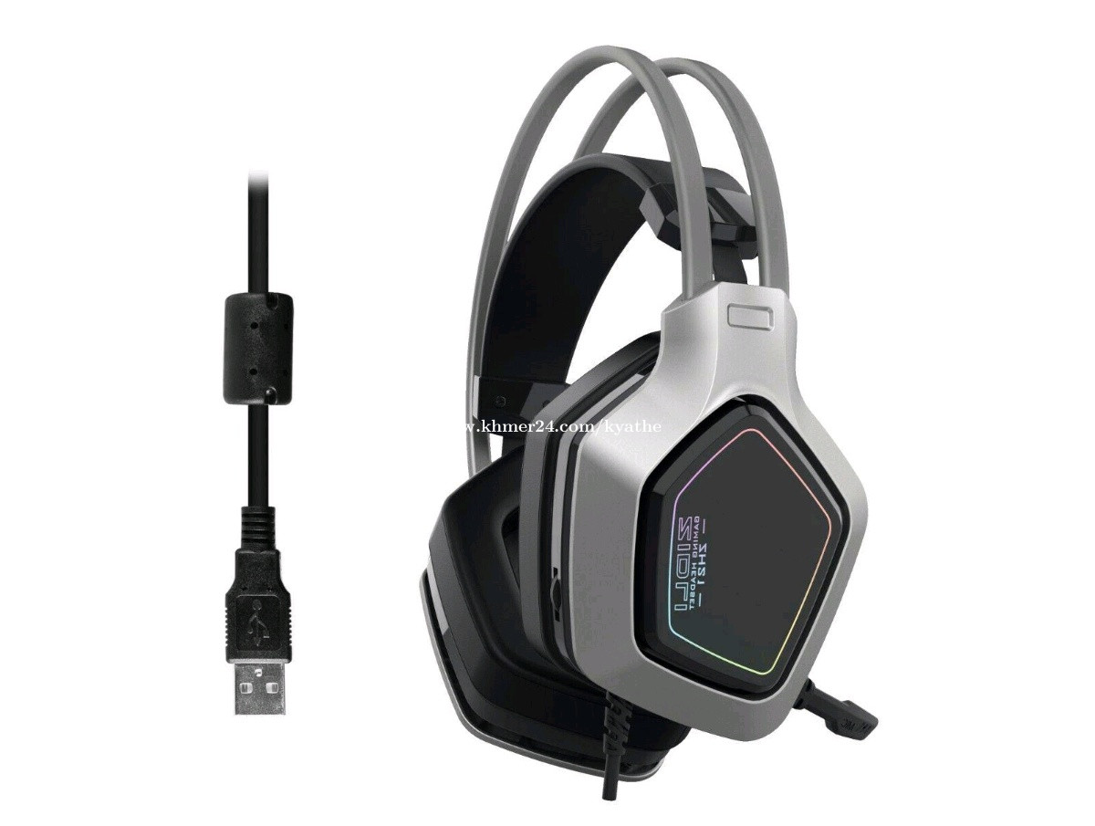 ZIDLI ZH21 Gaming RGB Headset Price $20.00 in Phnom Penh, Cambodia - The Kya | Khmer24.com