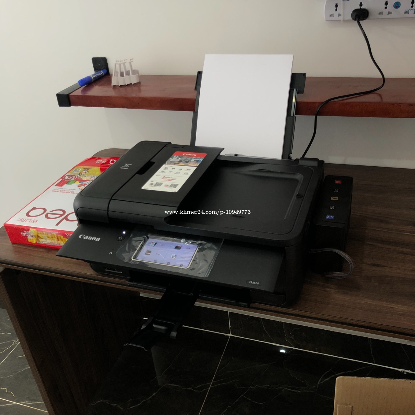 Canon Tr-7660( New )ADF Print Scan Copy Wifi Directed in Phnom Penh ...
