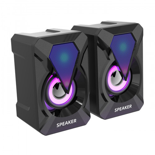 Mini Gaming RGB Light Digital Speaker Price $18.00 in Tonle Basak ...