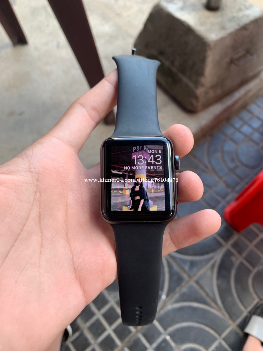 Iwatch S3 42mm LTE full set Price $165 in Phnom Penh, Cambodia - Fi long | Khmer24.com