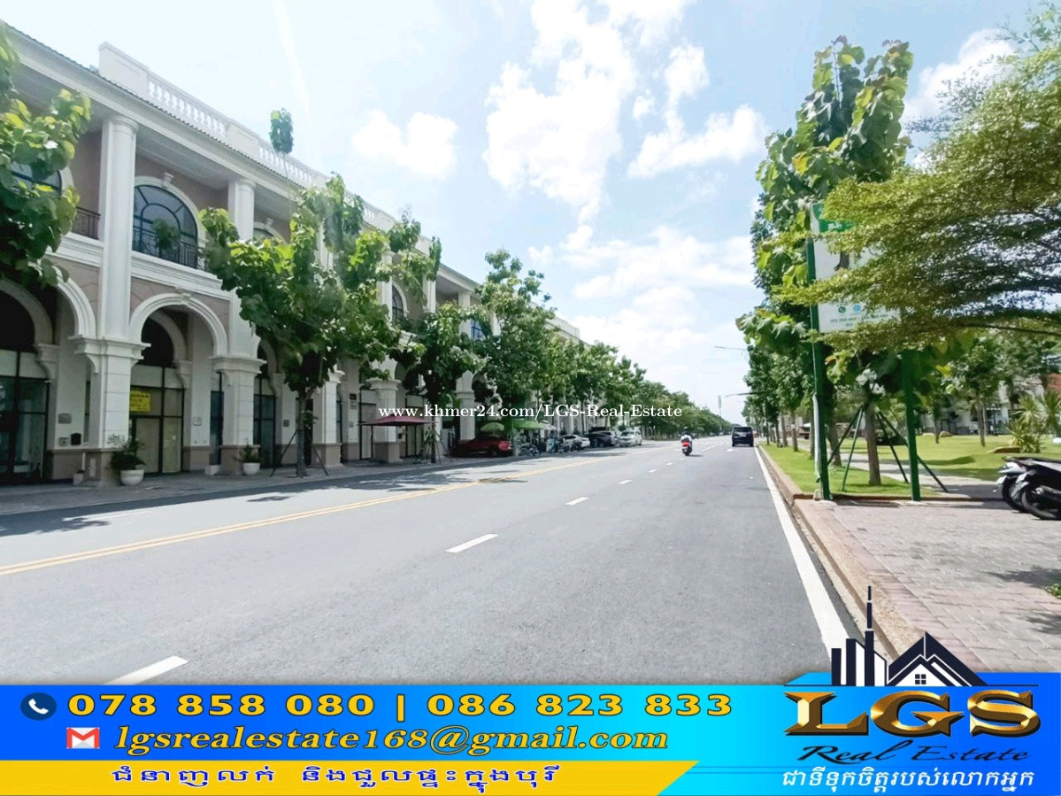 ផ្ទះអាជីវកម្ម 2ល្វែងទម្លុះចូលគ្នា នៅលេីផ្លូវក្លាស្ទី រ (ផ្លូវធំ ...