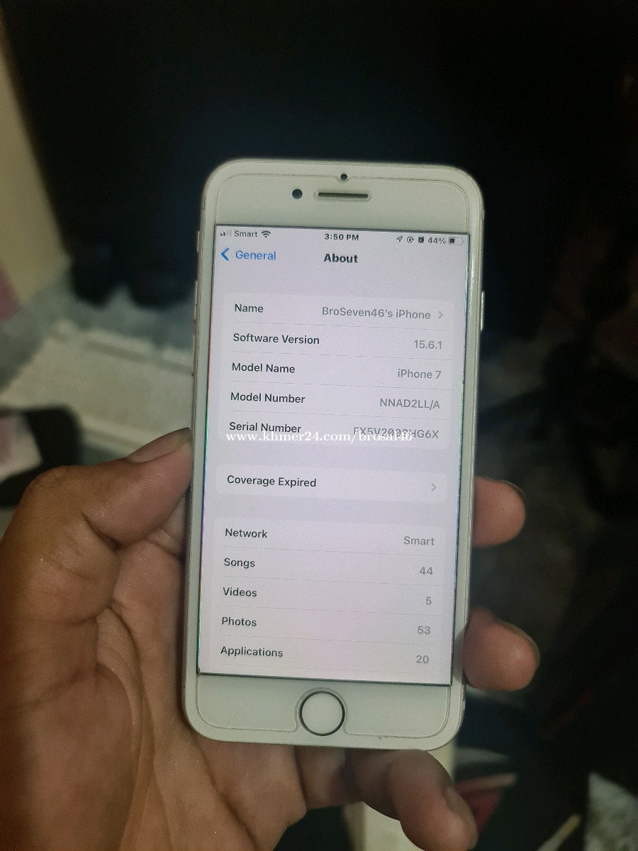 iPhone 7 តូច 75$ មានស្កេន Price $75.00 in Preah Sihanouk, Cambodia ...