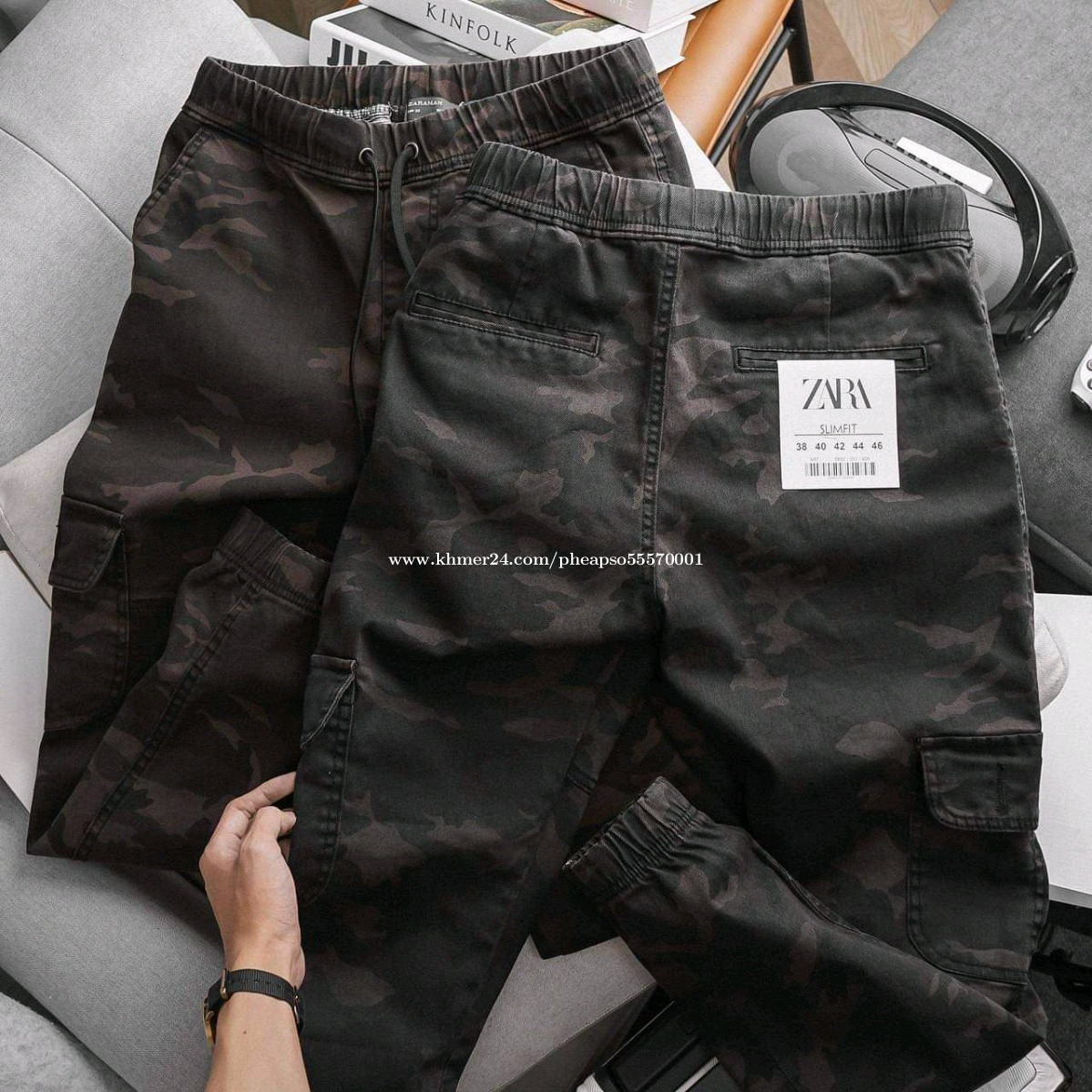 ខោកាប៊យប៉ារ៉ាជេីងរឹប ប្រ៊េន ZARA តំលៃ $20.00 ក្នុង ភ្នំពេញ, កម្ពុជា - Houn Sopheap | Khmer24.com
