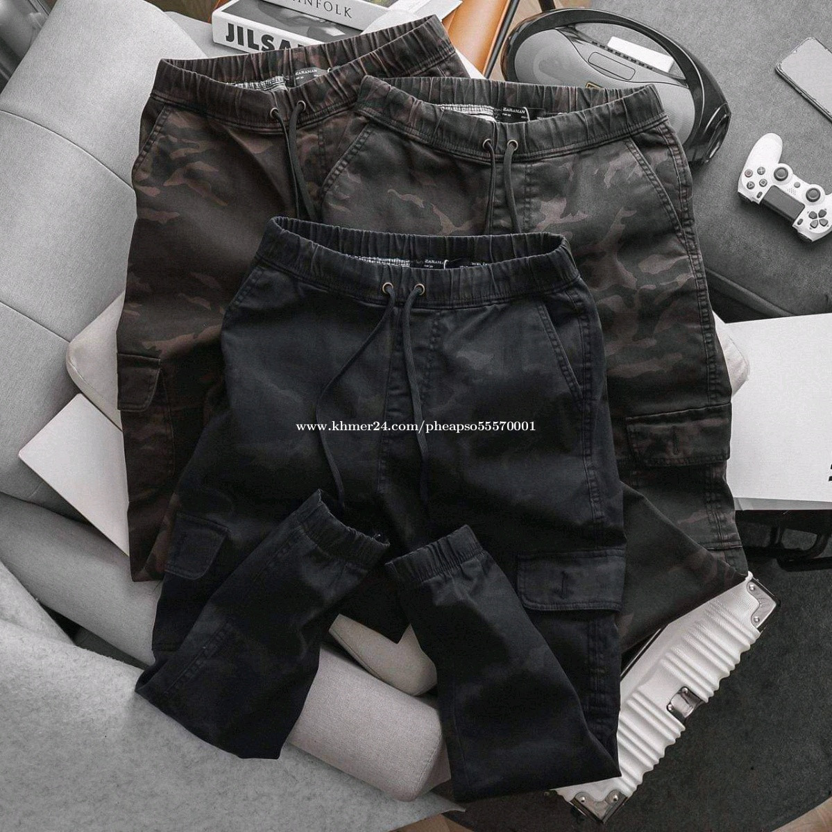 ខោកាប៊យប៉ារ៉ាជេីងរឹប ប្រ៊េន ZARA តំលៃ $20 ក្នុង ភ្នំពេញ, កម្ពុជា - Houn Sopheap | Khmer24.com