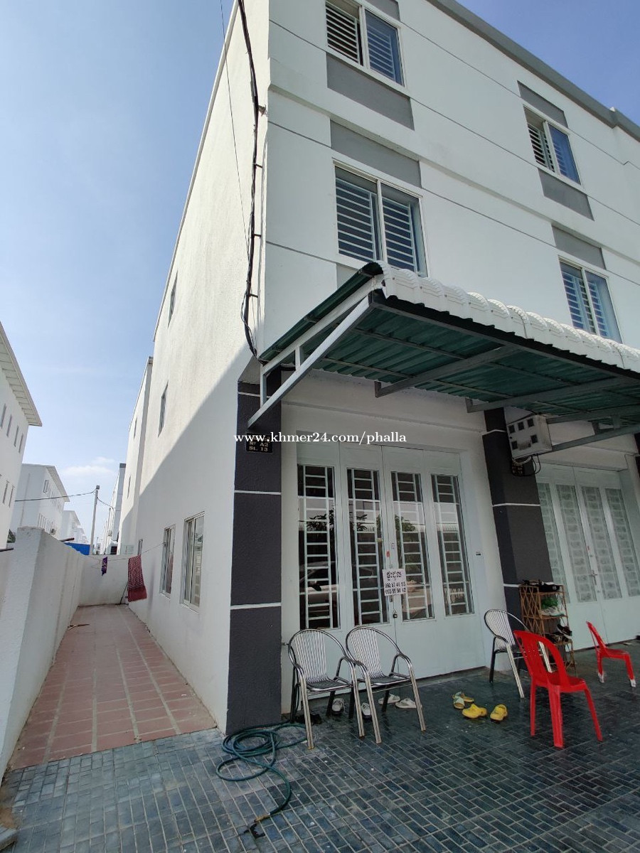 ផ្ទះជួលផ្ទះជួល នៅបុរីពិភពថ្មីគួស្រូវ២ price $180.00 in Preaek Kampis, Dangkao, Phnom Penh ...