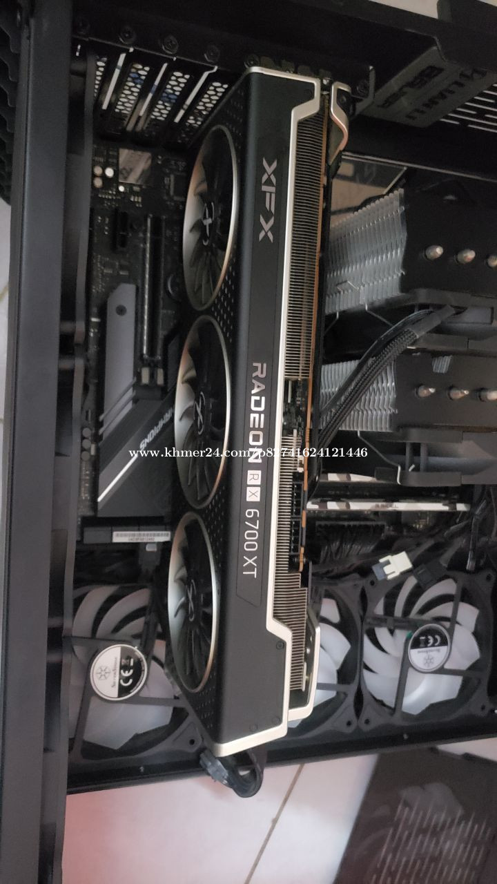 amd radeon rx 6700 xt 12G xfx qick model v2 S tier card(no light model ...