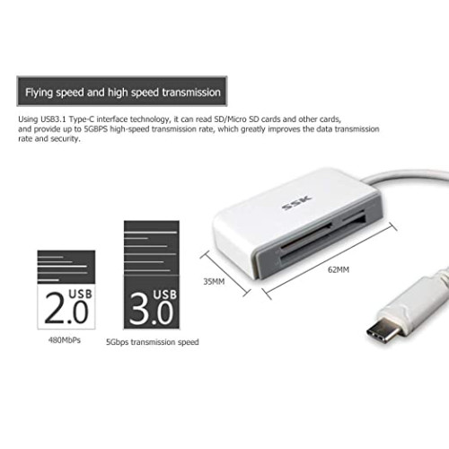SSK SCRM610 USB Type-C Card Reader USB 3.1 Type C in Phnom Penh ... SSK SCRM610 USB Type-C Card Reader USB 3.1 Type C in Phnom Penh ...