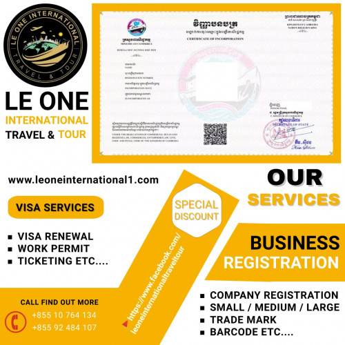 Business Registration Service in Phnom Penh, Cambodia on Khmer24.com