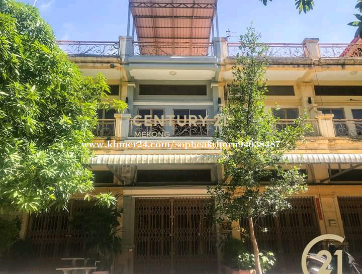 ផ្ទះល្វែងសម្រាប់លក់នៅបុរីពិភពថ្មីផ្សារឈូកមាស Price $125000.00 in Krang Thnong, Saensokh, Phnom ...