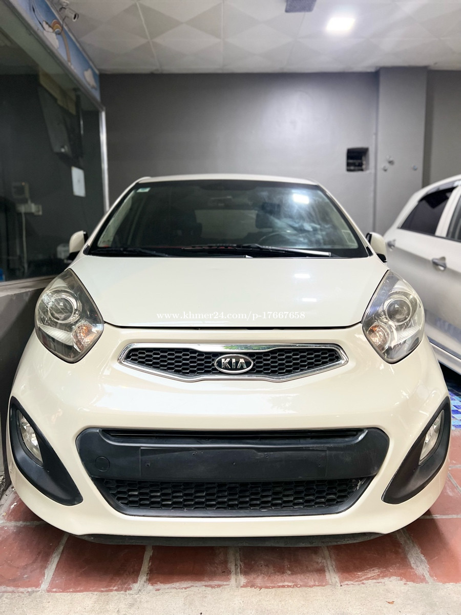 KIA Morning 2012 Option កប់ ព៌ណ Cream Price $11500.00 in Tuek L'ak Bei ...