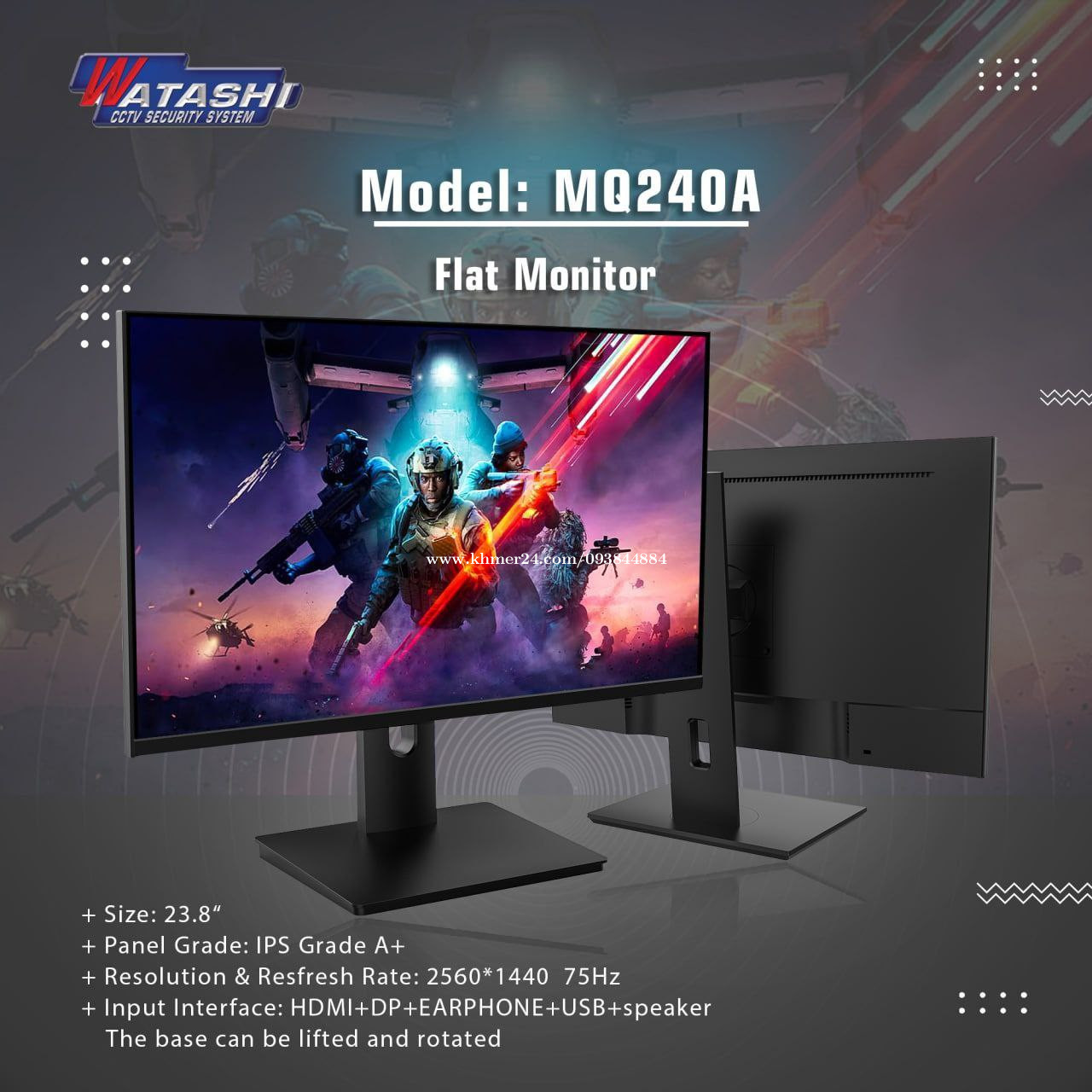 Monitor Watashi MQ240A New 100% 2K Price $130.00 in Boeng Tumpun 1 ...