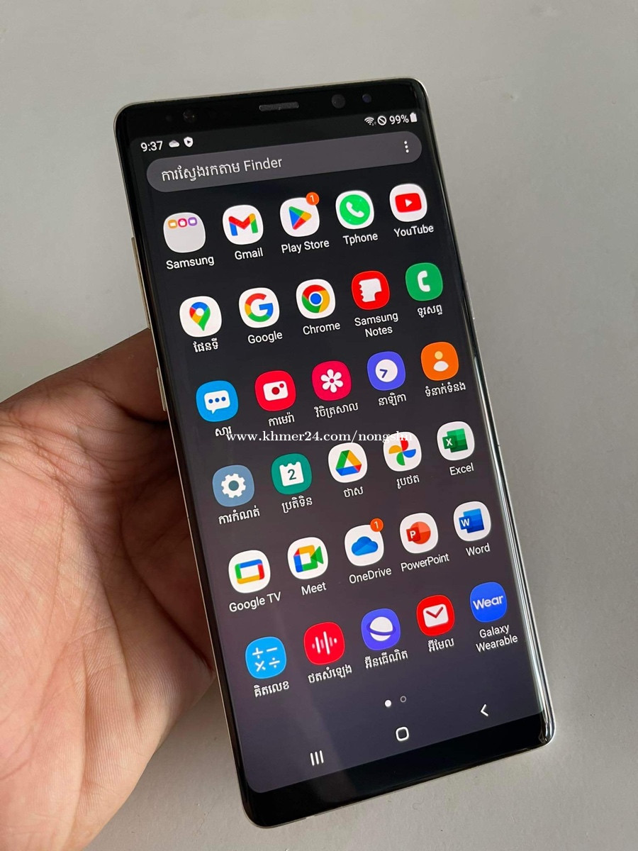 Samsung Note8 Ram6 64G Gold Price $135.00 in Preah Ponlea, Cambodia - Nong Slïm | Khmer24.com