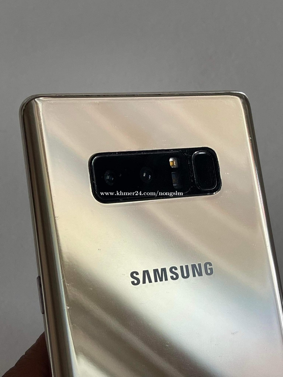 Samsung Note8 Ram6 64G Gold Price $135.00 in Preah Ponlea, Cambodia - Nong Slïm | Khmer24.com