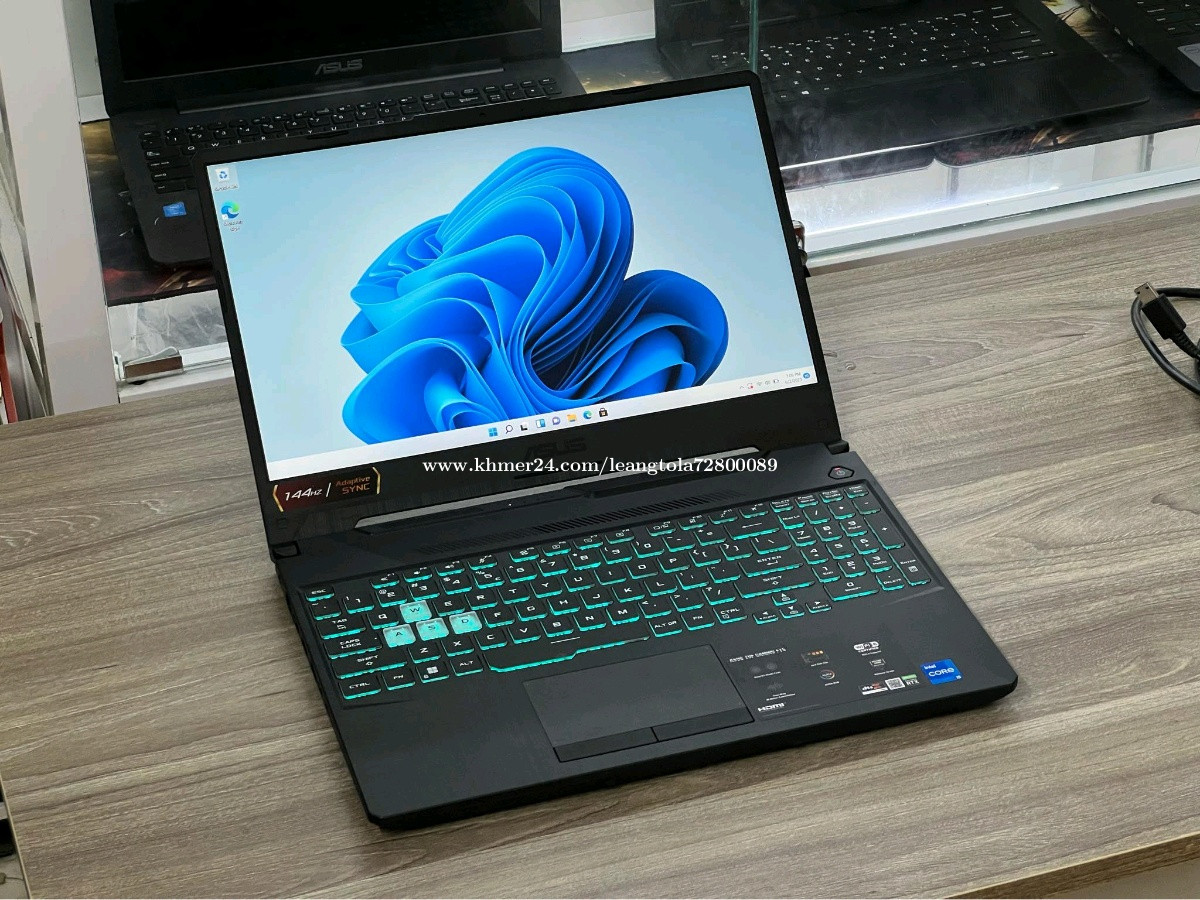 លក់ធូរLaptop ASUS TUF F15, Ram 16GB, M.2 512GB នៅស្អាតទំាងអស់ price ...