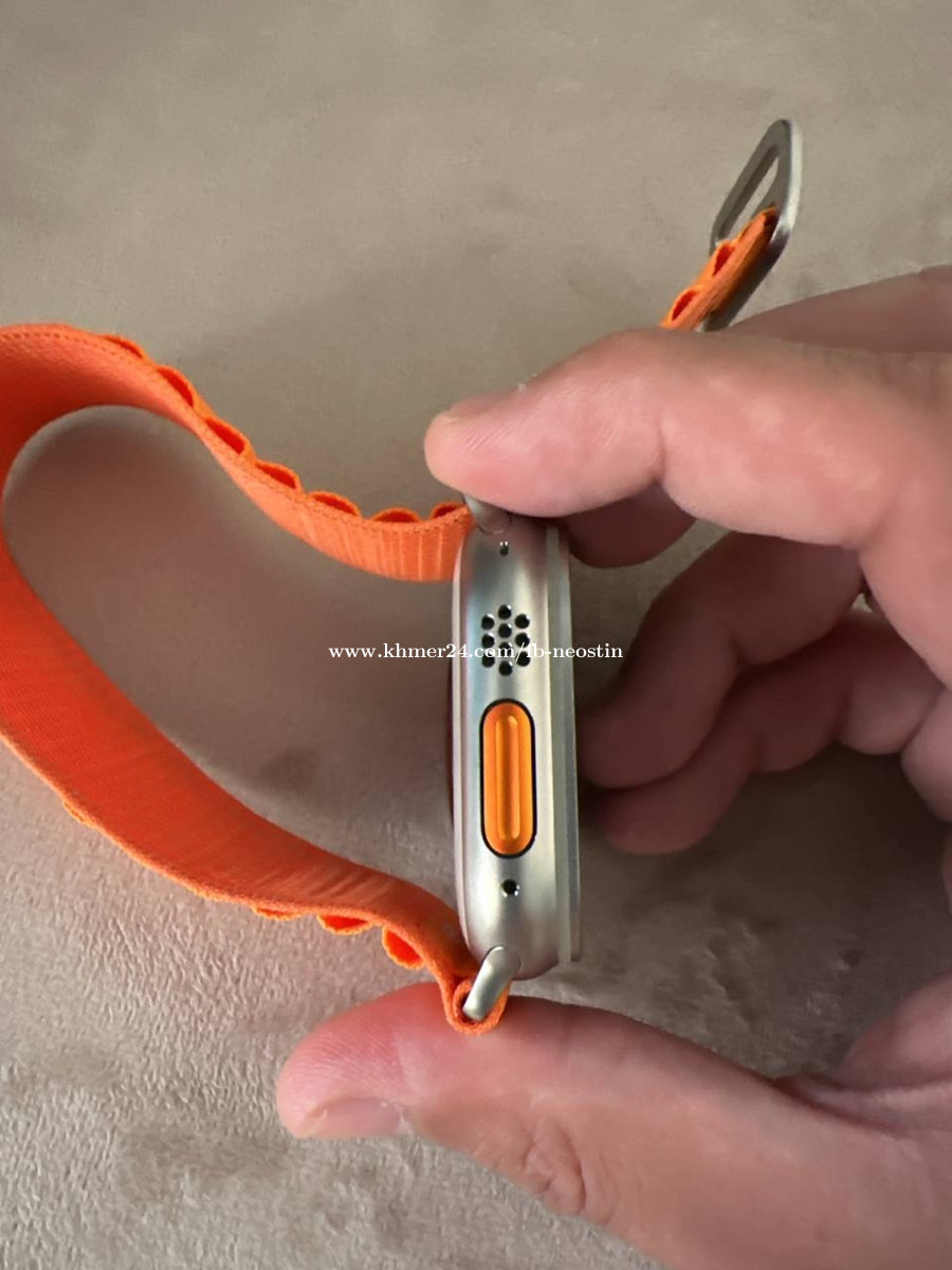Apple Watch Ultra 99% 49mm Fullset ប្រេីផ្ទាល់ខ្លួន កាលទិញថ្មី 870 ...