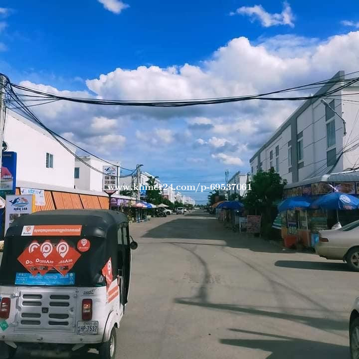 ផ្ទះអាជីវកម្ម លក់ស្ថិតលើផ្លូវមេ និងផ្លូវធំ12m ផ្លូវលេខ08 របស់បូរីពិភពថ្មីគួរស្រូវ2 ...