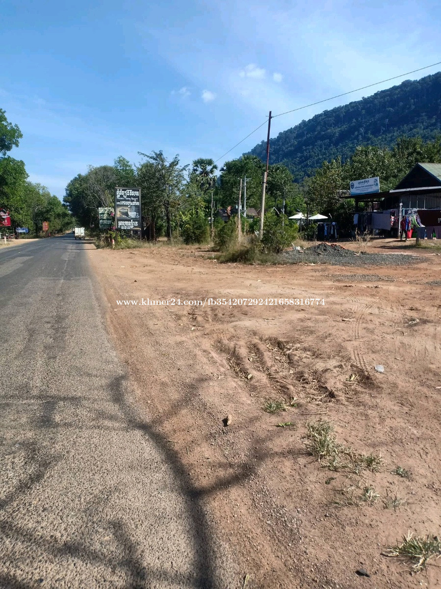 ដីជាប់ផ្លូវជាតិ64លក់ Price $1300.00 in Chhean Mukh, Tbaeng Mean Chey, Preah Vihear, Cambodia ...