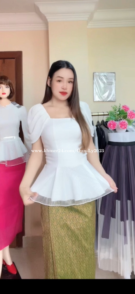 អាវ ស្អាតៗសម្រាប់ មិត្តៗនារីនារដូវបុណ្យភ្ជុំខាងមុខនេះ Price $8.00 in Nirouth, Cambodia - Oun Ly ...