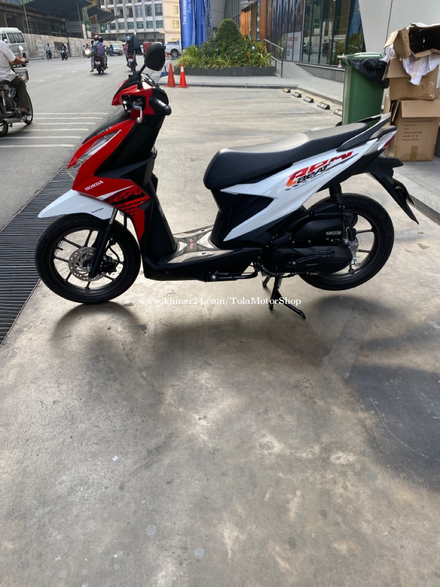 Red Honda Beat Setup