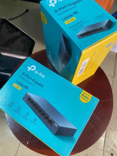 LS108G Tp link Switch Gigabit Steel (ដែក) Price $30.00 in Tuek L'ak Pir ...