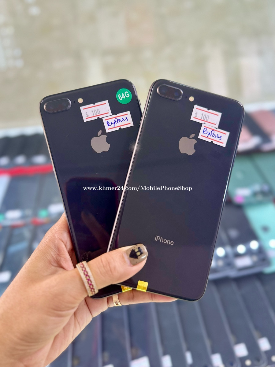 iPhone 8Plus 64G ByPass Sim សំនុំ មួយទឹក អាមេរិក Price $100.00 in Tuek L'ak Bei, Cambodia ...