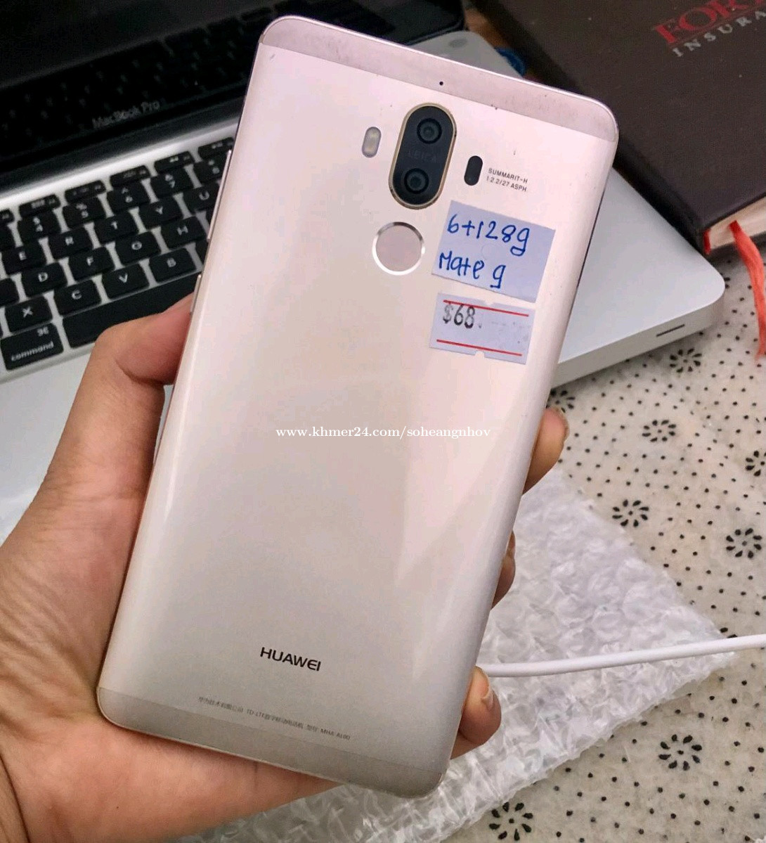 Huawei mate 9 /128g Price $68.00 in Sala Kamraeuk, Cambodia - Soheng Pov | Khmer24.com