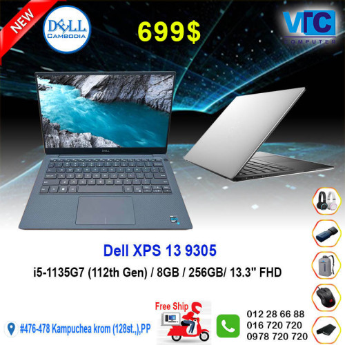 Dell XPS 13 9305 (11th Gen) Price $699.00 in Mittakpheap, Cambodia ...