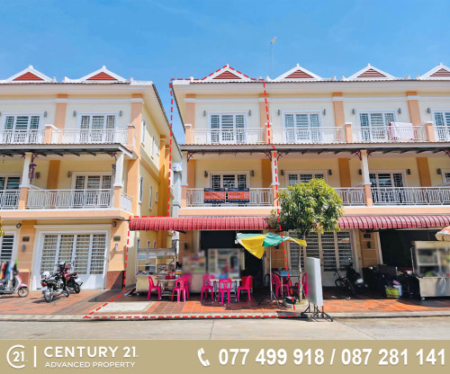 🏠ផ្ទះល្វែង (ខាង) E0,E1,E2 (Flat) នៅក្នុងបុរី វិមានភ្នំពេញ ព្រែកអញ្ជាញ Price $110000.00 in Preaek ...