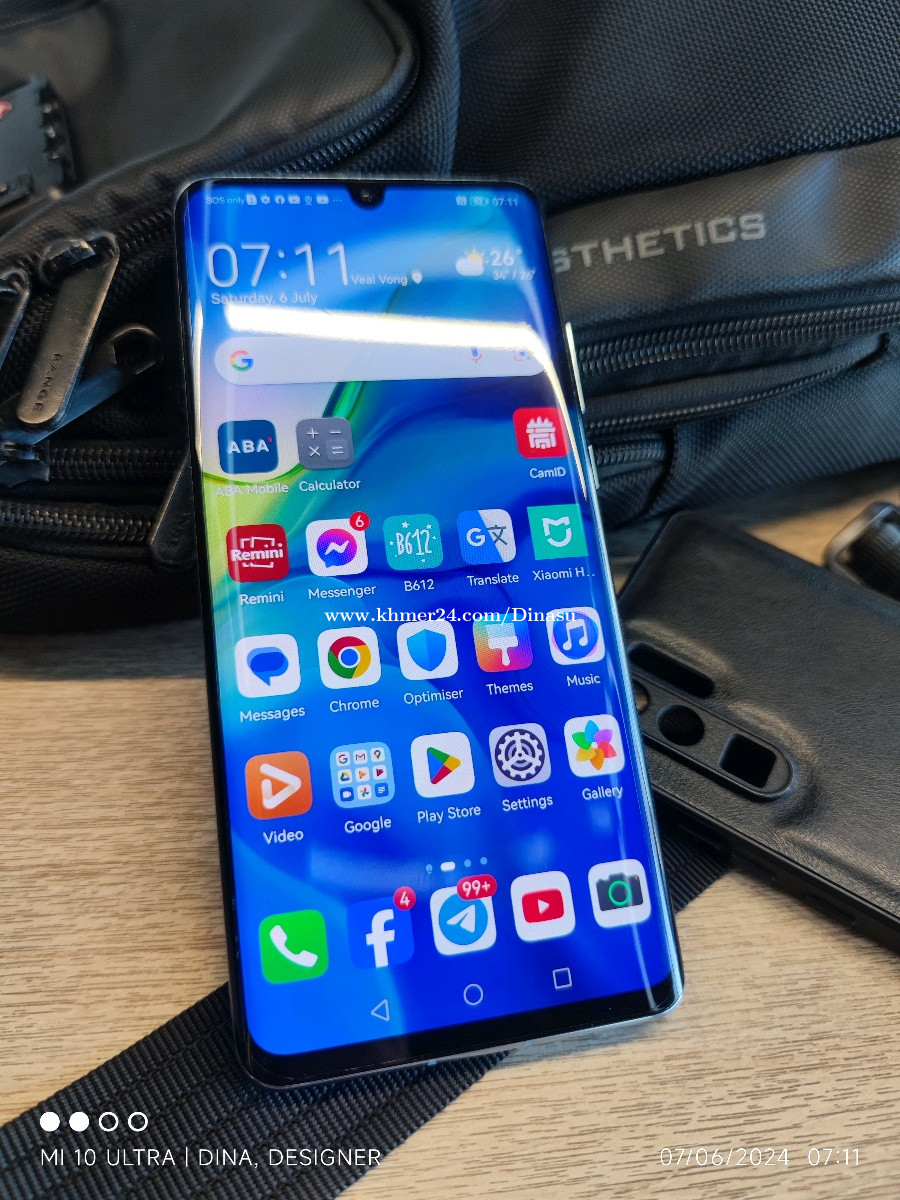 Huawei P30 Pro 265g ក្រុមហ៊ុន SIM 2 Price $145.00 in Chrouy Changva, Cambodia - vanasaki Dina ...
