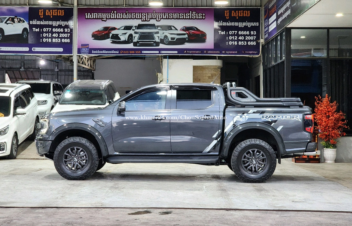 Ford Ranger Raptor 2023 (ថ្មីណាស់) Price $64000.00 in Boeng Kak Muoy ...