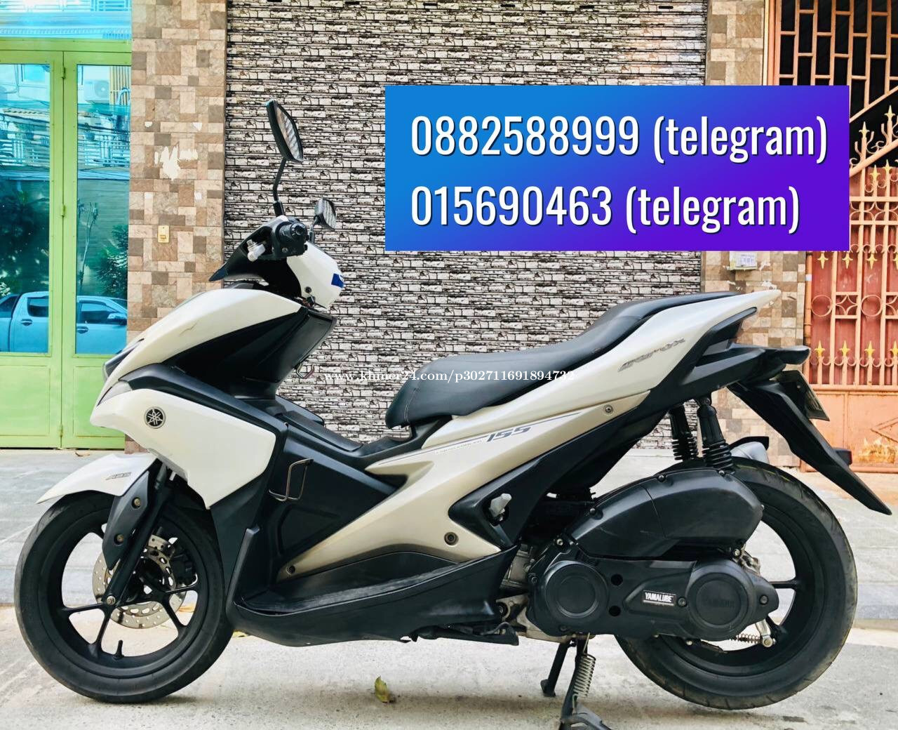 YAMAHA AEROX 1370$, 155cc, year 2018, from Japan have ID card 🪪 Price ...