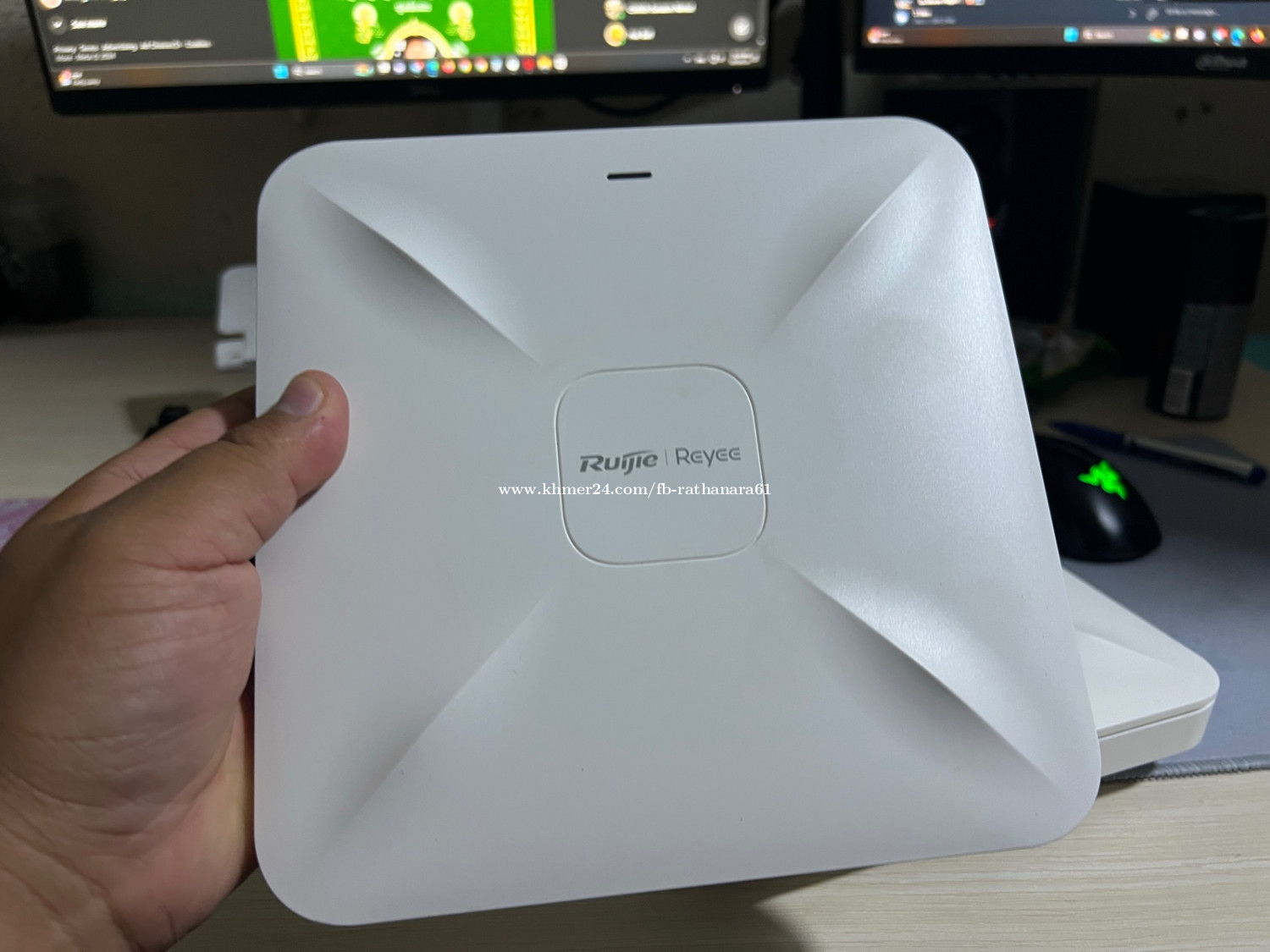 PictureRG-RAP2200(E) Reyee Wi-Fi 5 1267Mbps Ceiling Access Point price $50.00 in Boeng Kak Muoy ...