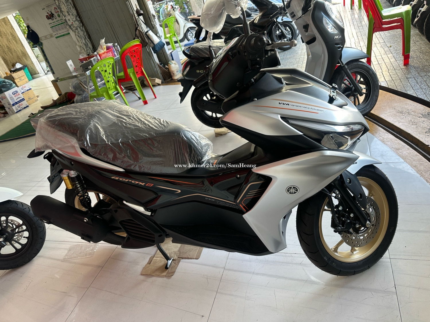 Yamaha Aerox new Price $3150.00 in Boeng Prolit, Cambodia - Sokheng ...