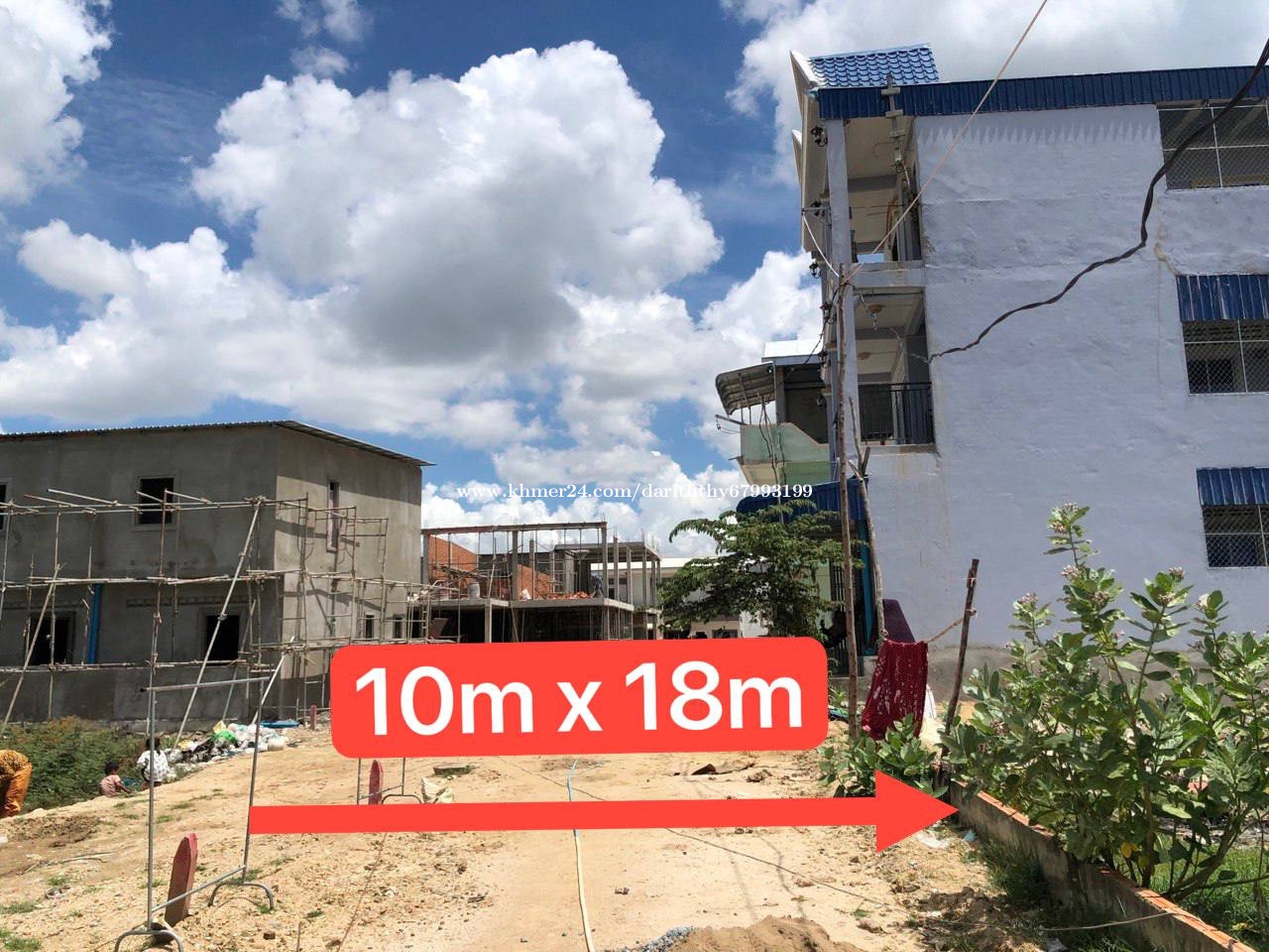 ដីកែងលក់ ជិតផ្សារឈូកវ៉ា price $45000.00 in Krang Thnong, Saensokh, Phnom Penh, Cambodia - DaRith ...