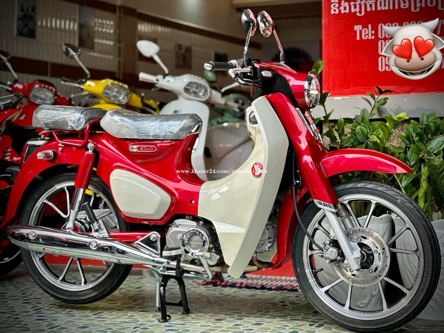 Honda Super Cub 125cc 2021 smartkey Price $3250.00 in Stueng Mean chey 1, Cambodia - Meng Meng ...