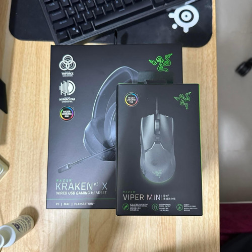 Razer Kraken V3 X + Razer Viper Mini (Second Hand) Price $45.00 in Chak ...
