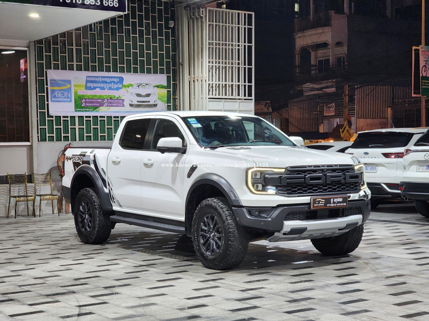 FORD RANGER RAPTOR (2023 2មុឺនគីឡូ) Price $63500.00 in Boeng Kak Muoy ...