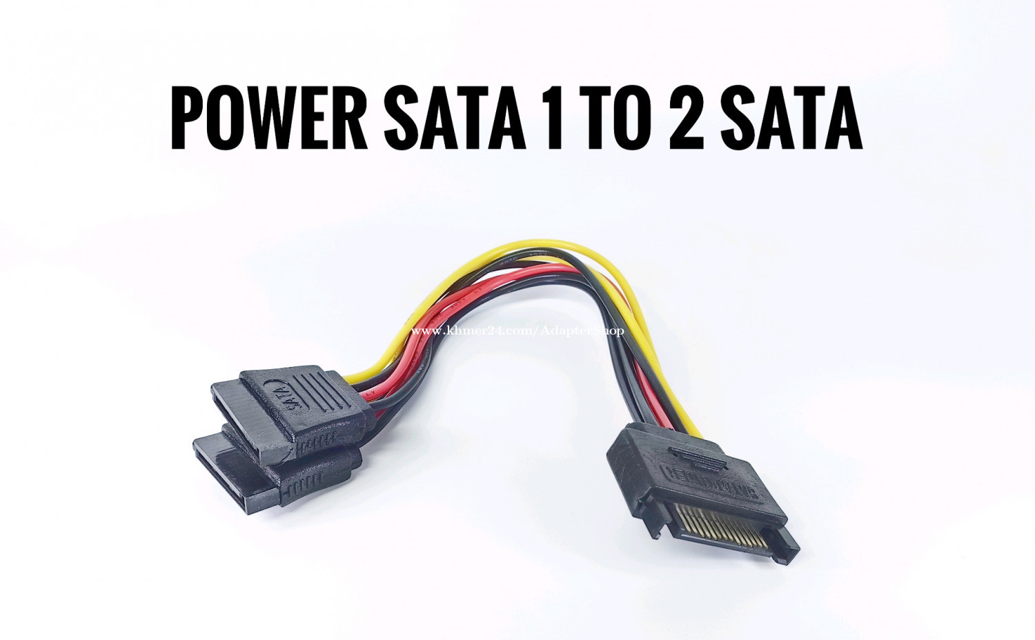 Power Sata 1 to 2 Sata price $5.00 in Nirouth, Chbar Ampov, Phnom Penh ...
