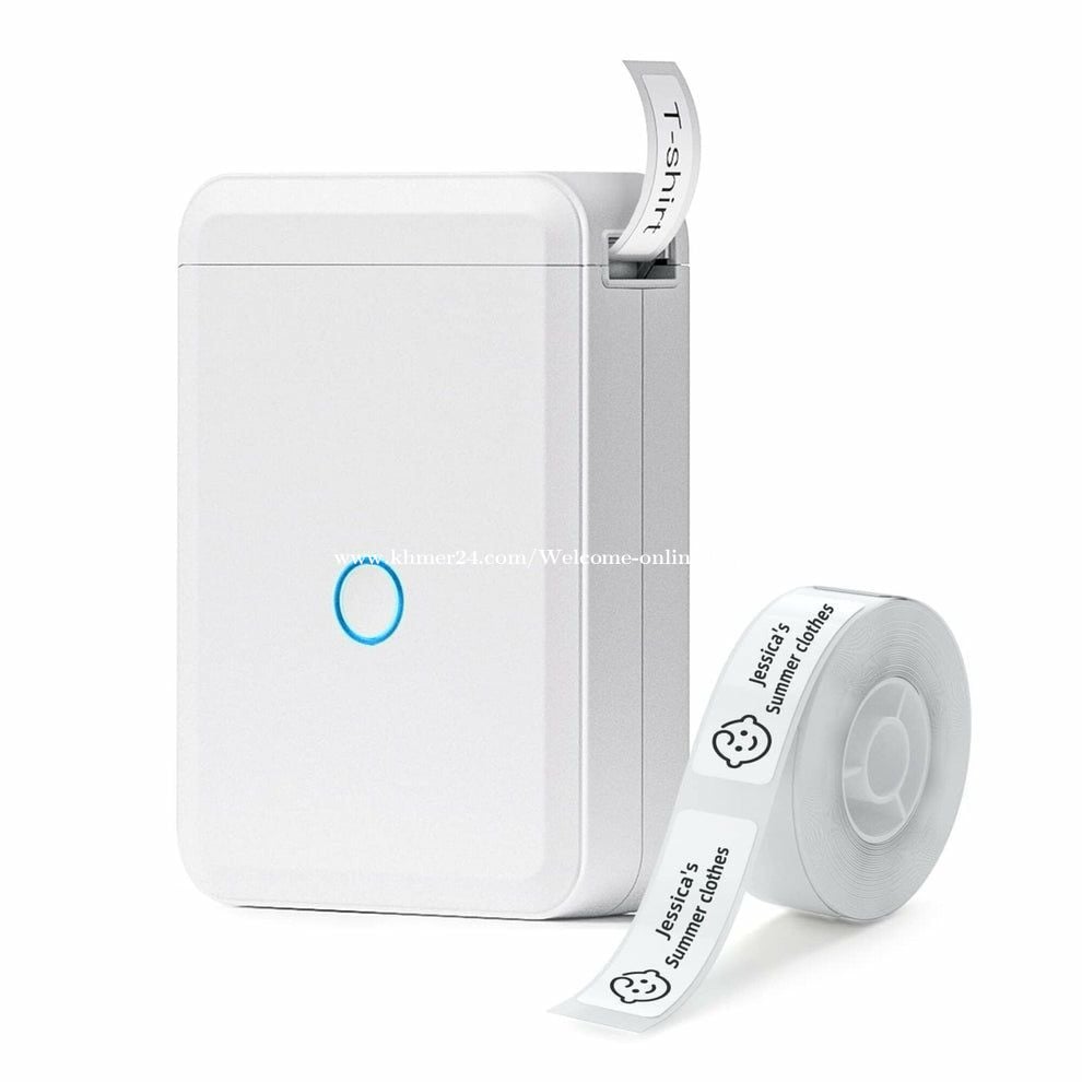 D110 thermal label printer ម៉ាស៊ីនព្រីនឡាបែល Price $35.00 in Chaom Chau ...