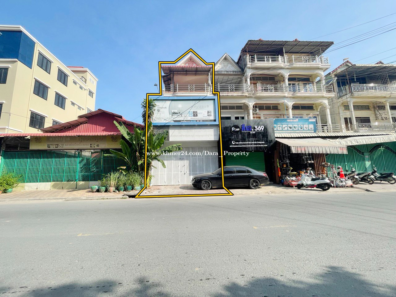 ផ្ទះអាជីវកម្មសម្រាប់ជួល នៅទួលទំពូង | Shophouse for Rent at Toul Tumpong ...