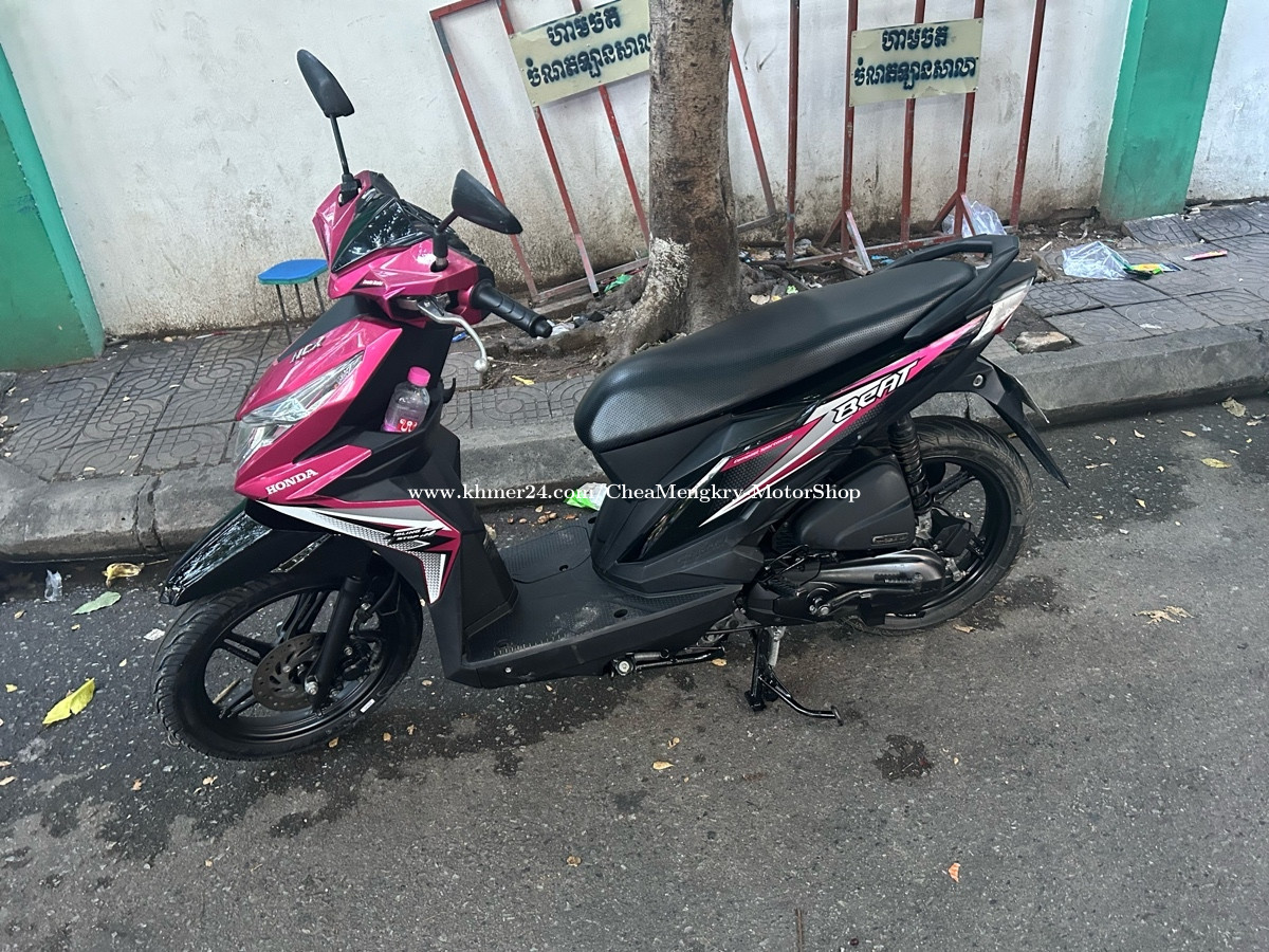 Honda beat year 2018 មានពន្ធកាតគ្រី price $1080.00 in Boeng Prolit ...