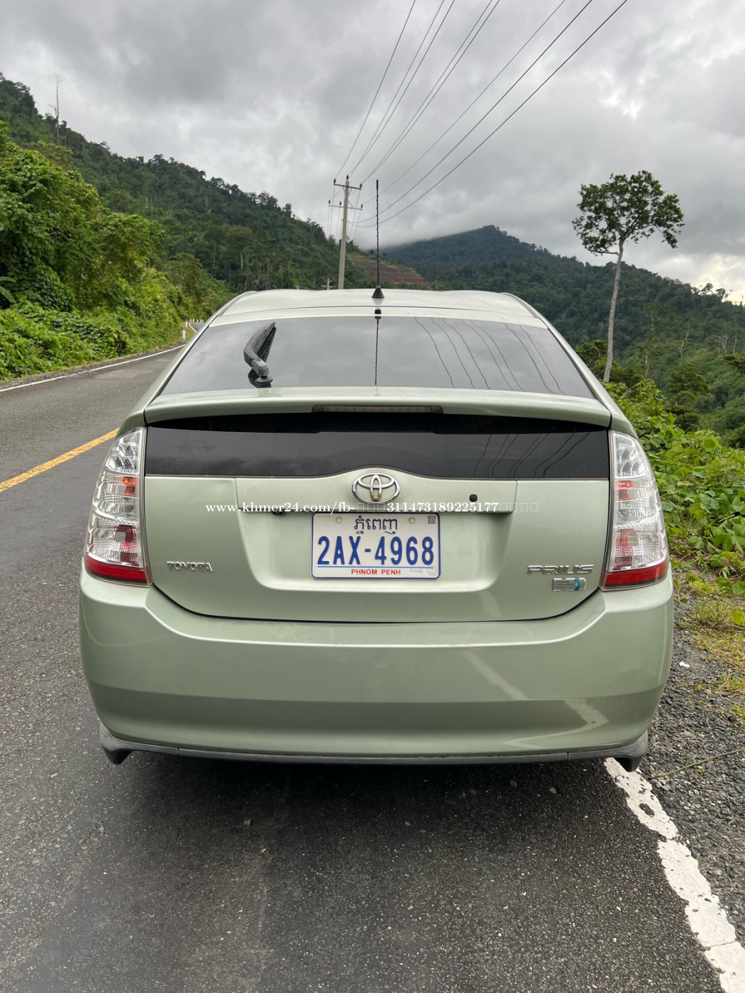 Prius 07 Full Option Map Turing price $10350.00 in Kiloumaetr Lekh Prammuoy, Ruessei Kaev, Phnom ...