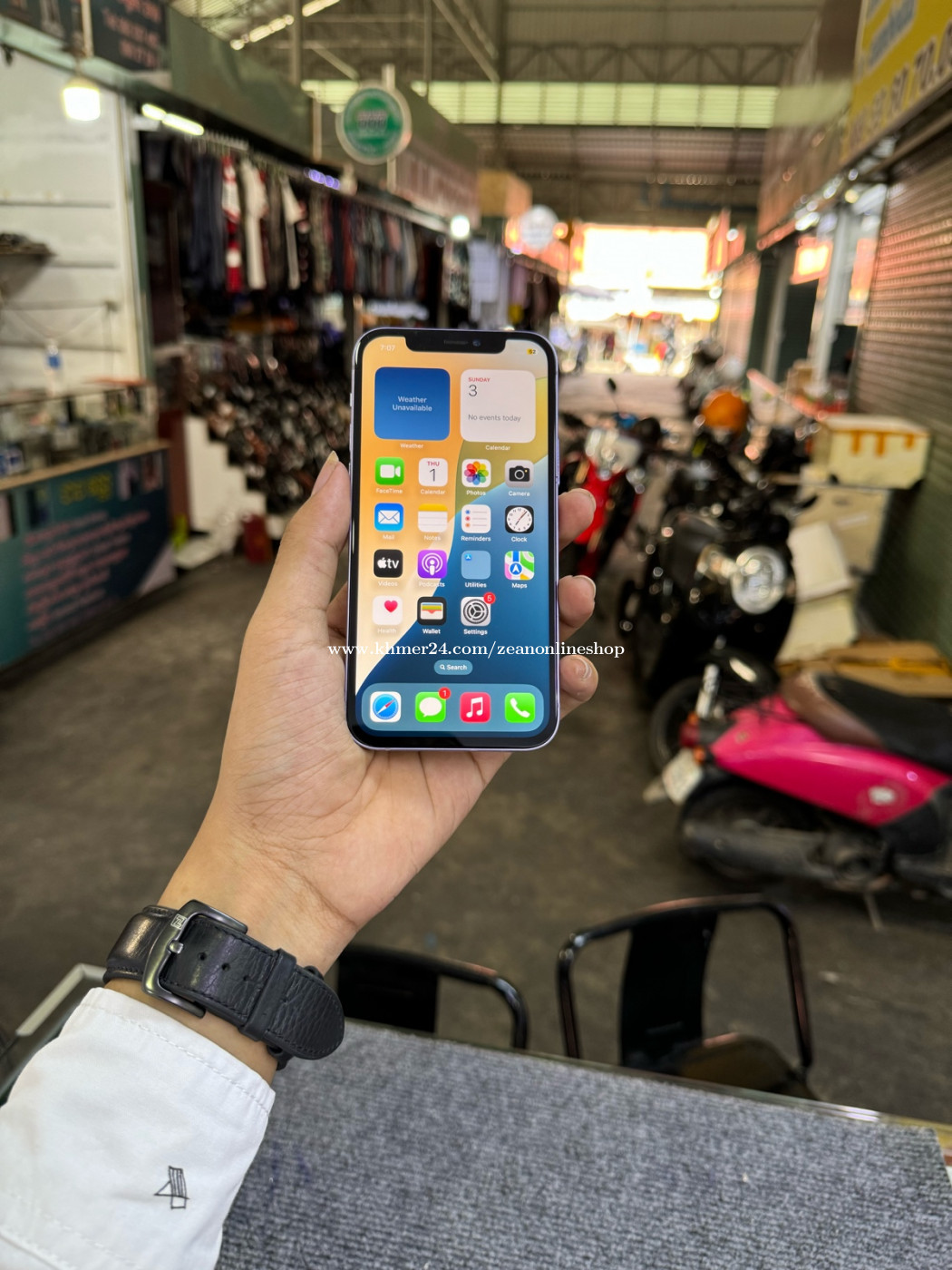iPhone 12 128G SIM2 price $188.00 in Phsar Daeum Kor, Tuol Kouk, Phnom Penh, Cambodia - Meng ...