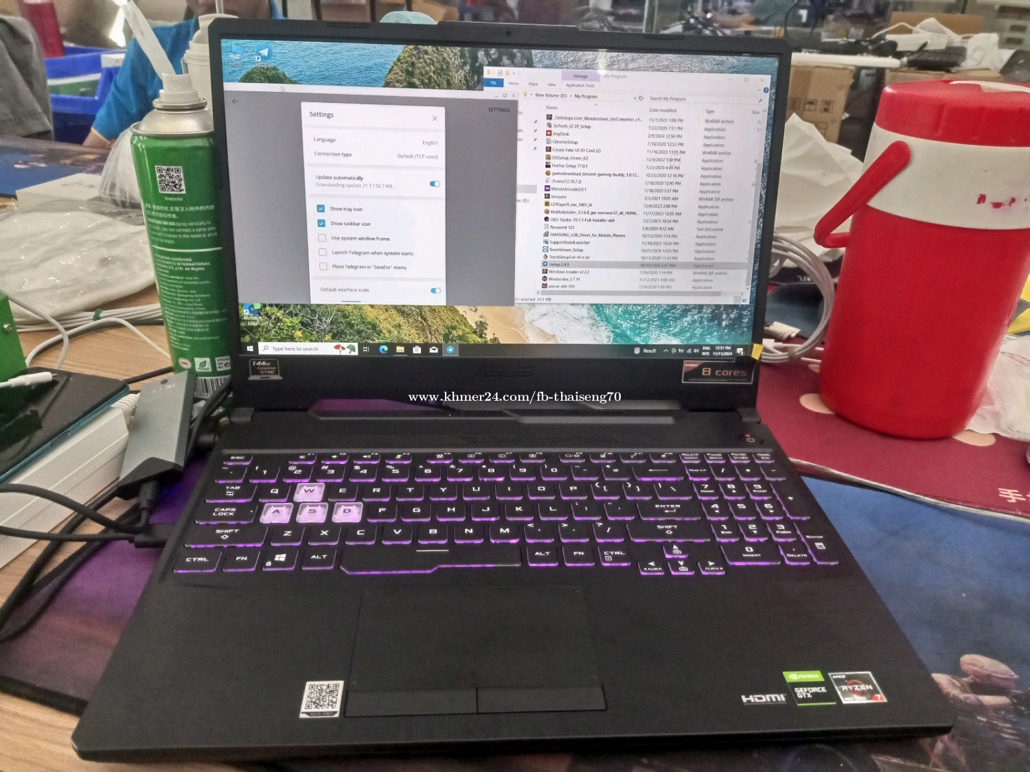 ASUS TUF A15 FA506 price $350.00 in Tonle Basak, Chamkar Mon, Phnom ...