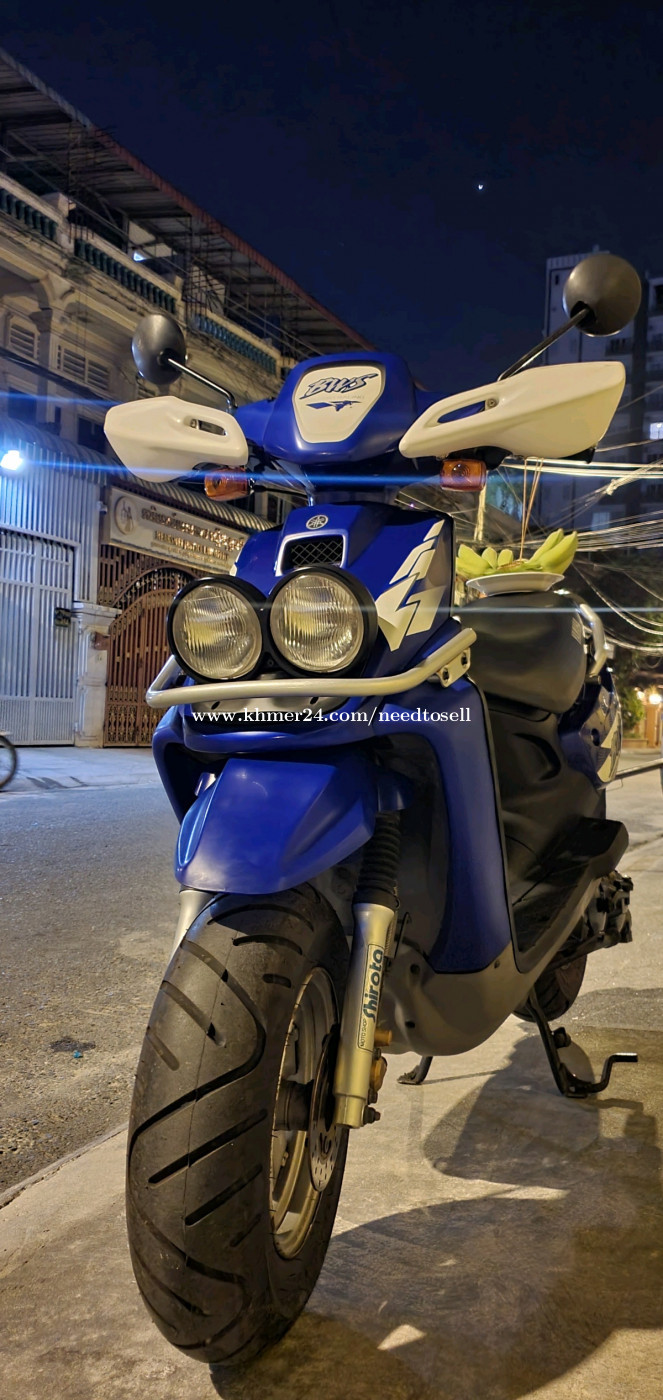 Yamaha BWS 100cc 2T price $1480.00 in Tuol Tumpung Pir, Chamkar Mon, Phnom Penh, Cambodia - Sell ...