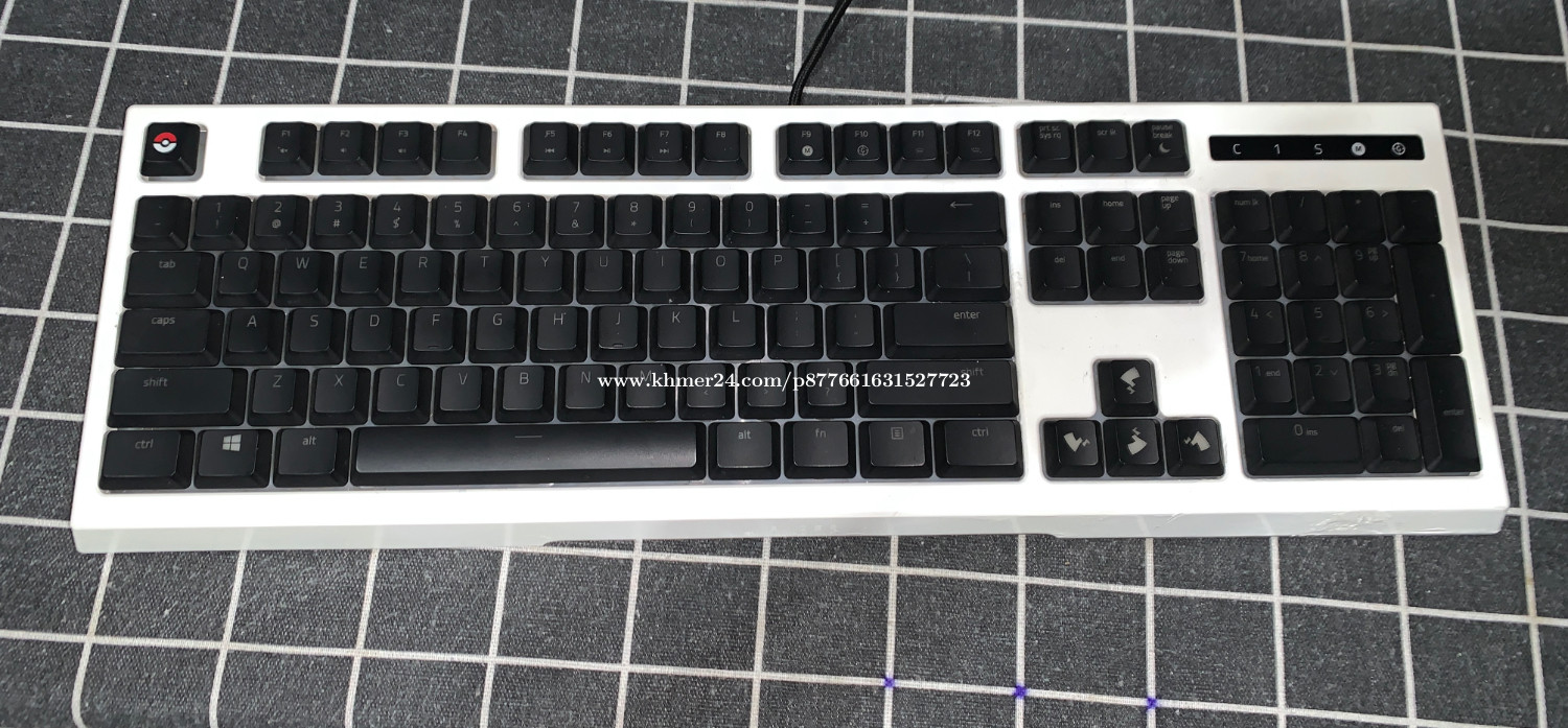 Razer Pokémon Keyboard price $20.00 in Ou Baek K'am, Saensokh, Phnom ...