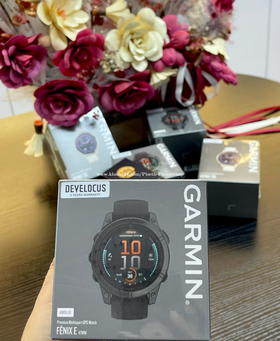 Garmin Fenix E 47mm price $899.00 in Phsar Depou Pir, Tuol Kouk, Phnom Penh, Cambodia - Piseth ...